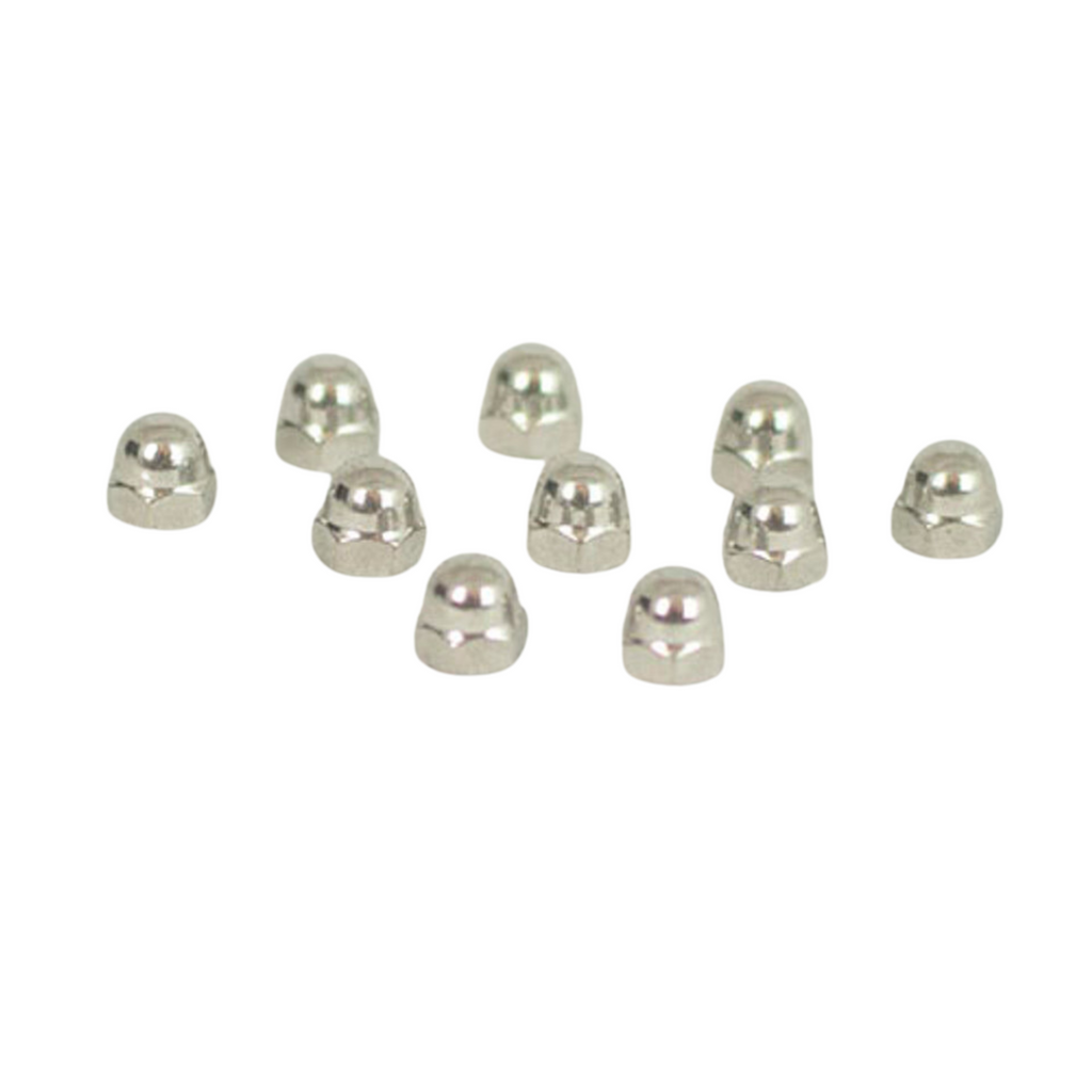 Fastener - Hex Nut Acorn 10pk - 8-32 Stainless Steel | Tempest Torch P ...